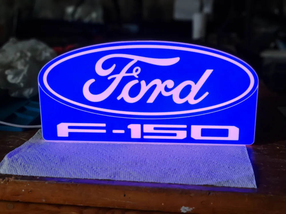 Ford F150 Lightbox by KSG designs MakerWorld: Download Free 3D Models