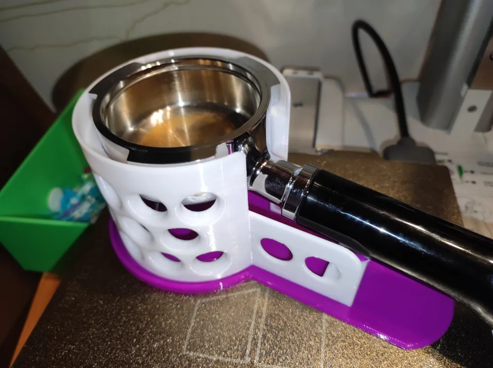 58mm Tamper Station with Base for Quickmill by CappuCrafter - MakerWorld