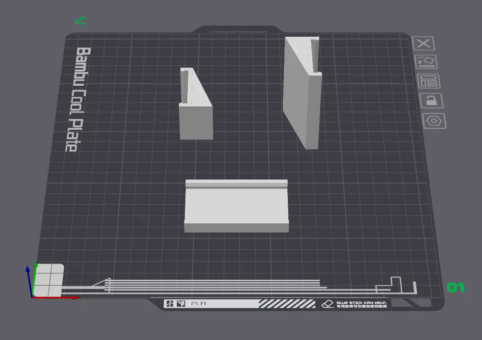 EPaper Tag Rail Mount (Solum Tags) by smaegley - MakerWorld