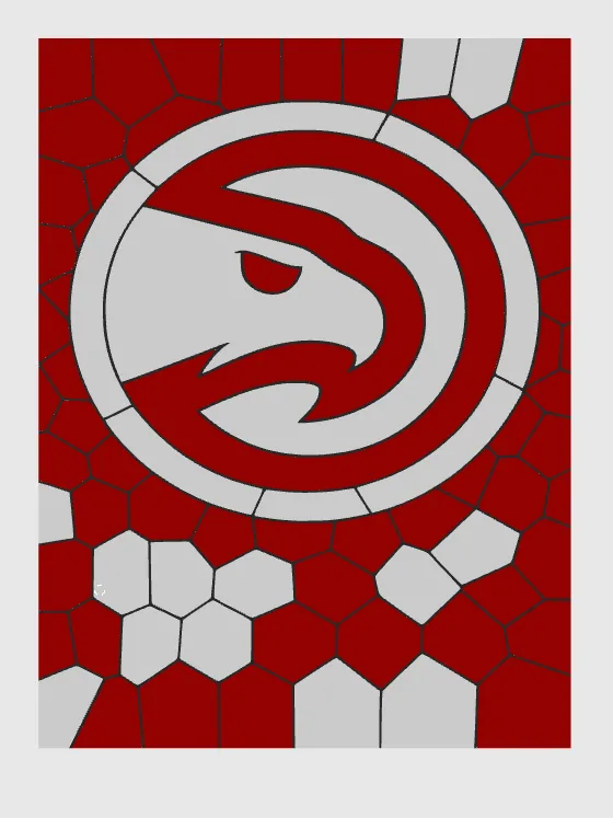 Atlanta Hawks light (swappable glass) by 5T Printing MakerWorld ...