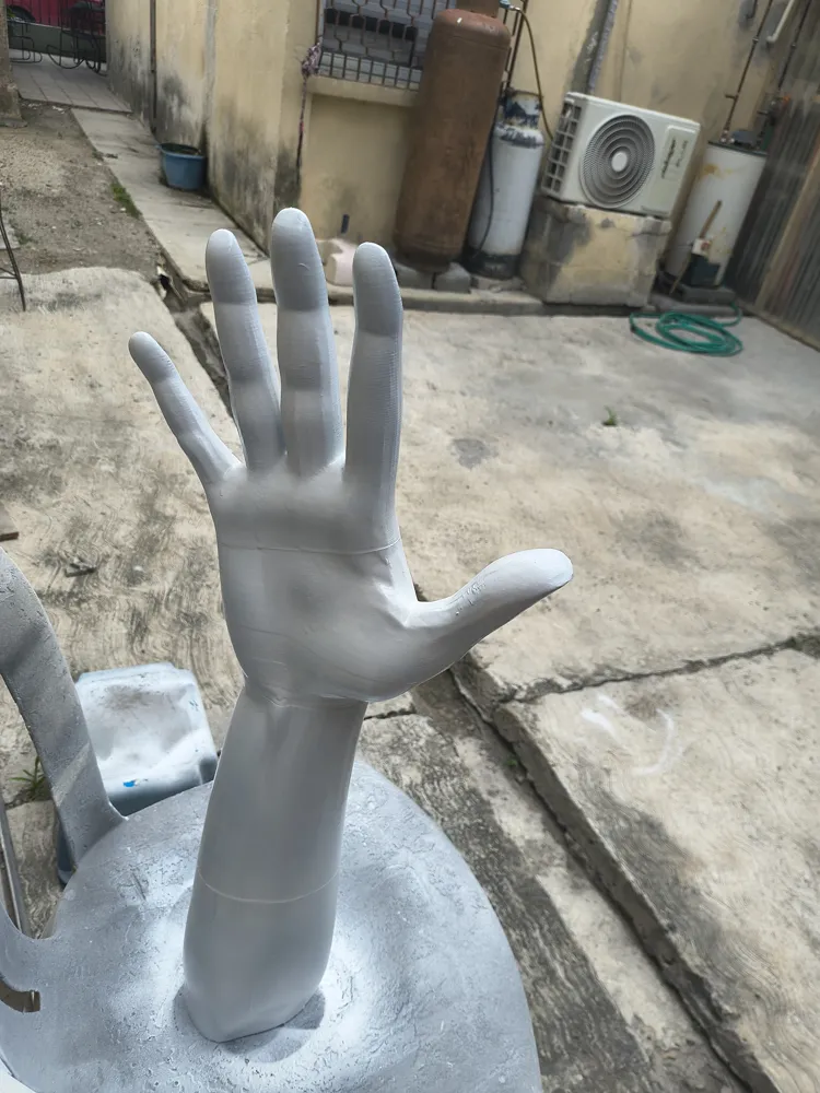 Hand and Forearm by Luis SustaitaMakerWorld: Download Free 3D Models