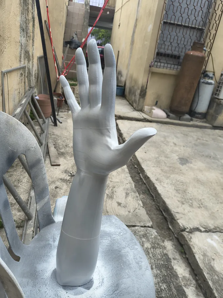 Hand and Forearm by Luis SustaitaMakerWorld: Download Free 3D Models