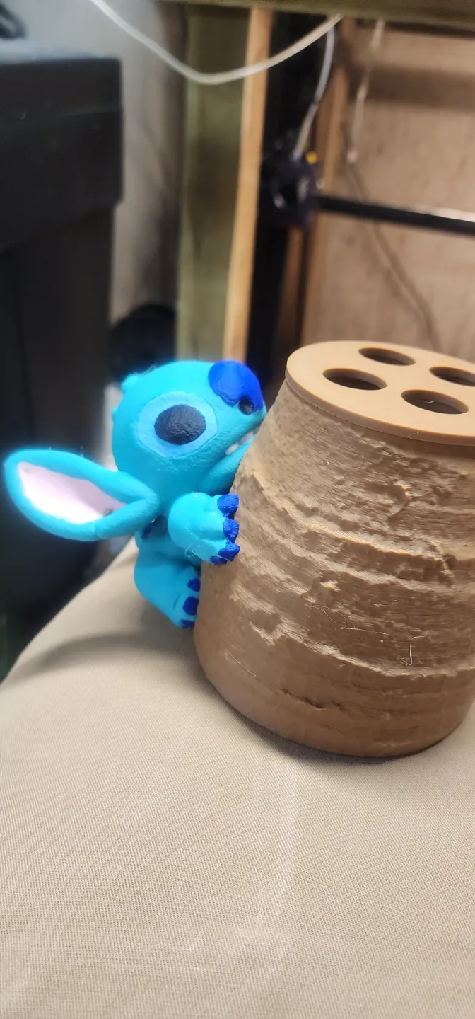 Stitch Toothbrush Holder by Chadbacca - MakerWorld