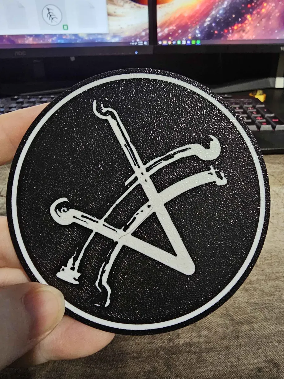 Ghatanothoa Coaster - Free 3D Print Model - MakerWorld