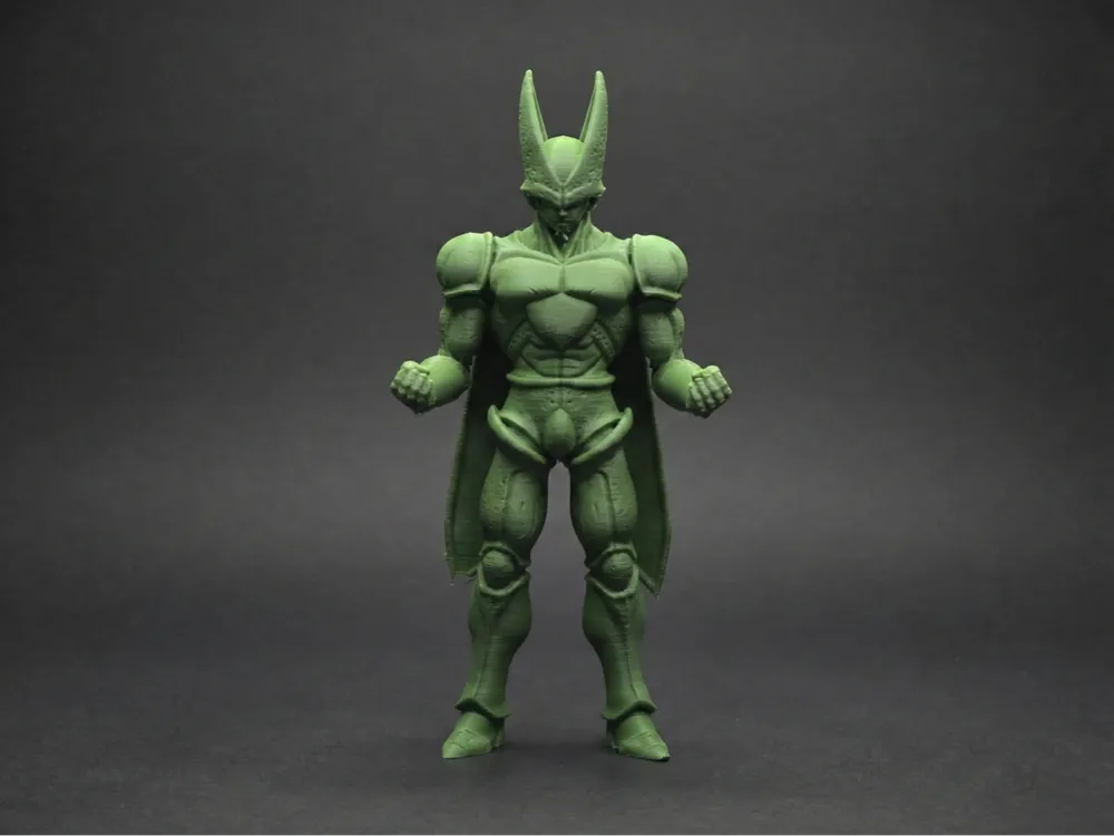 Perfect Cell - Dragon Ball Z Statue - Free 3D Print Model - MakerWorld