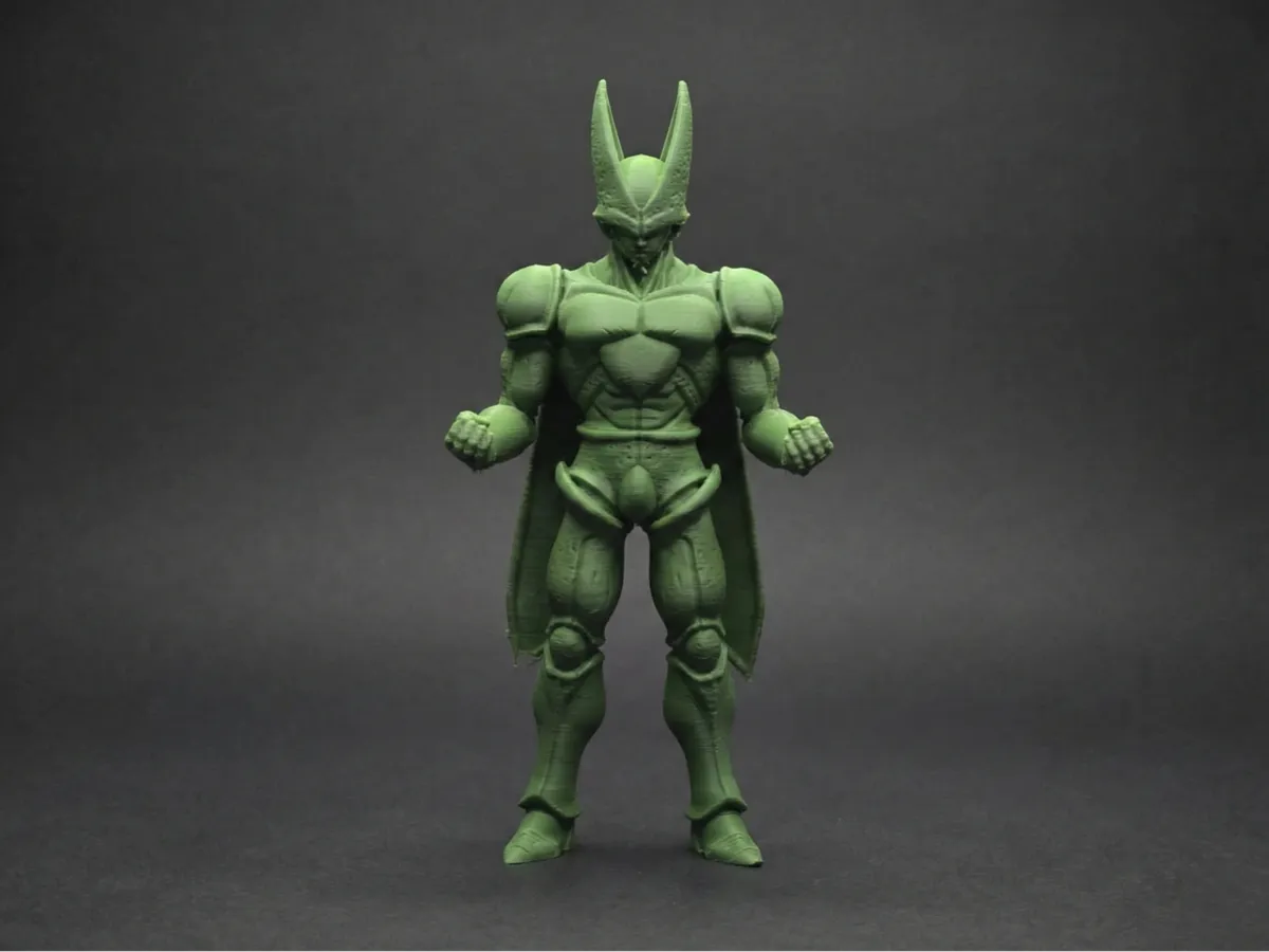 Perfect Cell - Dragon Ball Z Statue - Free 3D Print Model - MakerWorld