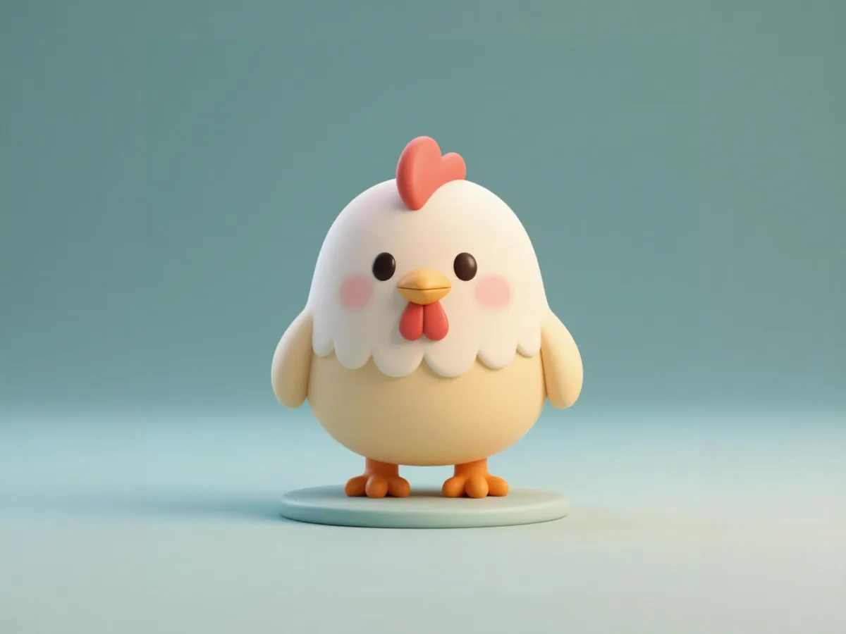 Chick - Farm Animal Story Series - Kids Coloring Toy - Free 3D Print ...