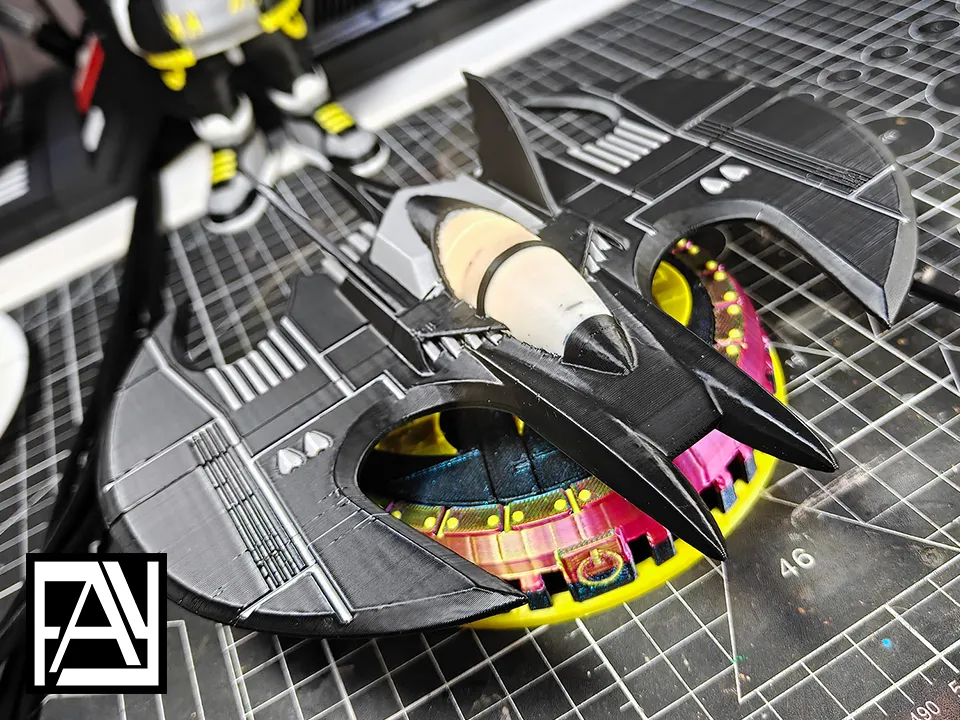 Levitating Batwing - Free 3D Print Model - MakerWorld