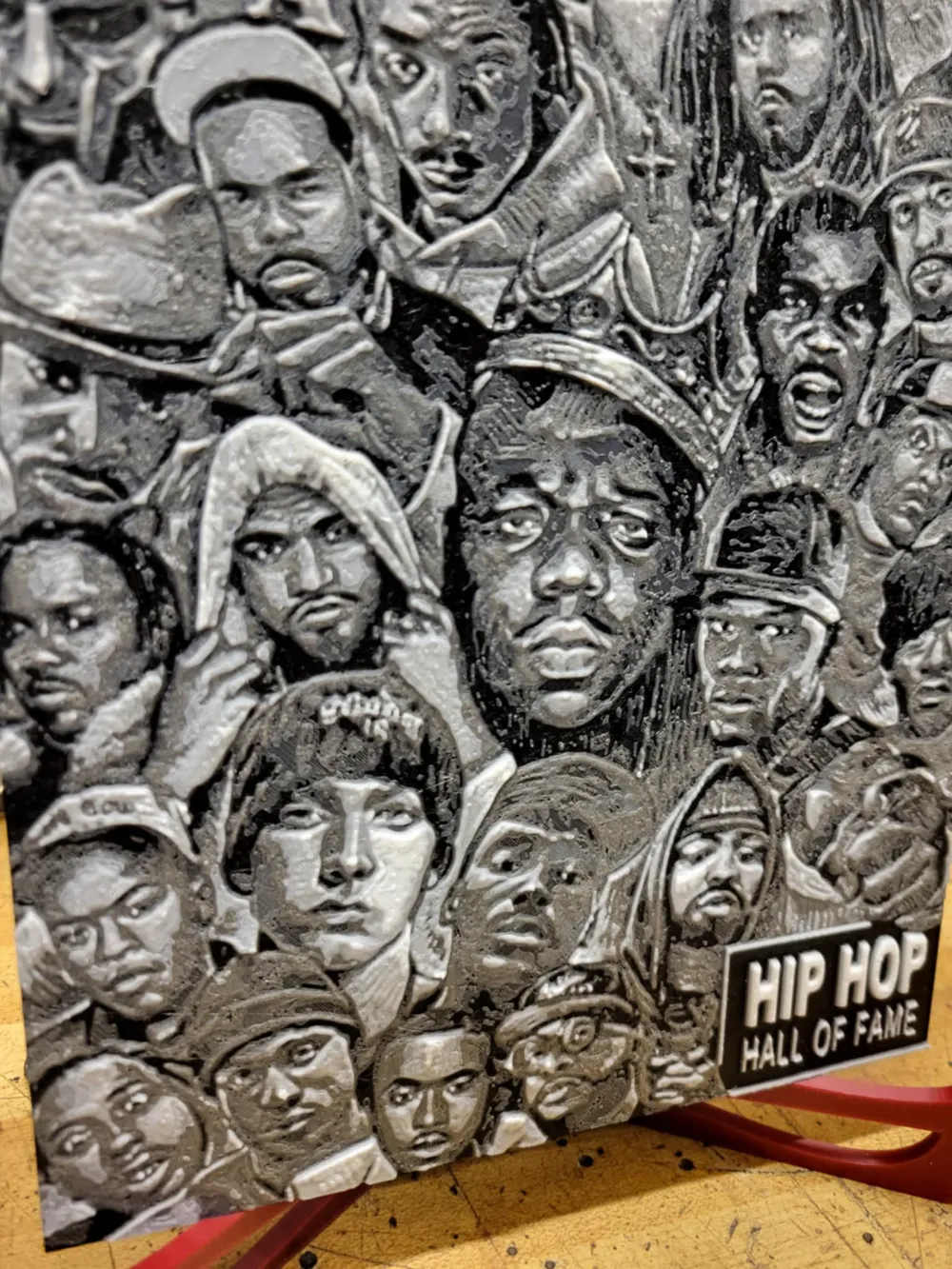 Hip Hop Hall Of Fame Hueforge by 3Deez Prints - MakerWorld