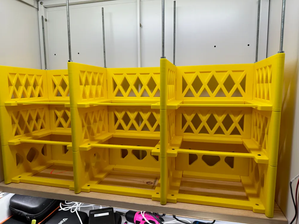 Gridfinity Storage Box Rack System by deannerene - MakerWorld