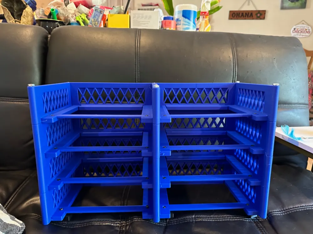 Gridfinity Storage Box Rack System by deannerene - MakerWorld