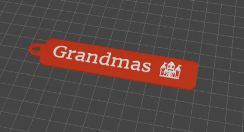 Grandmas key Tag by bigbearhouse - MakerWorld