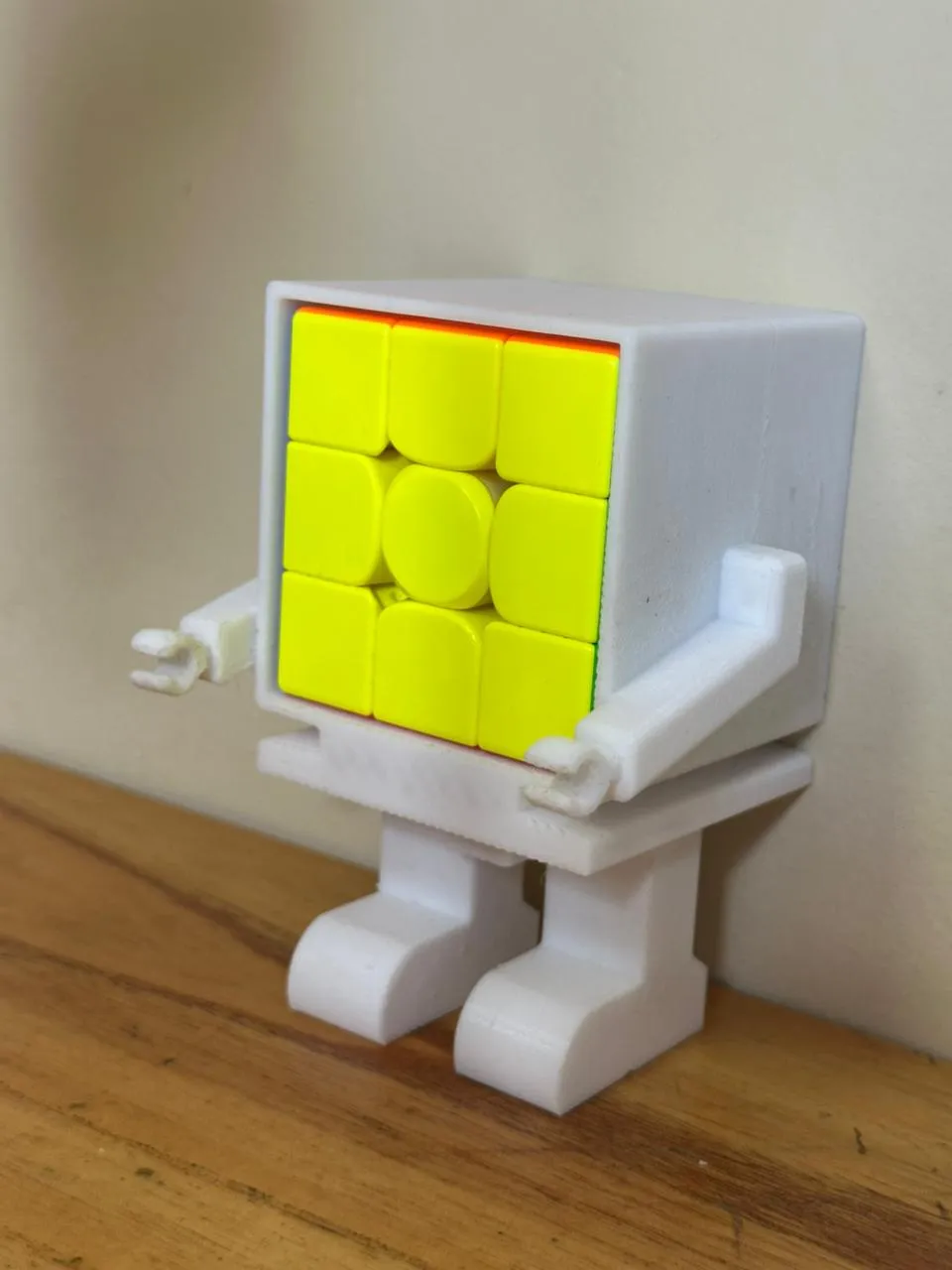 Rubik's cube robot stand - Free 3D Print Model - MakerWorld