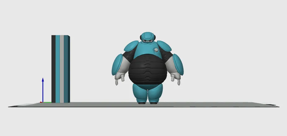 Baymax in Blue Armor – Big Hero 6 Inspired Model by torito_199 MakerWorld: Download Free 3D Models