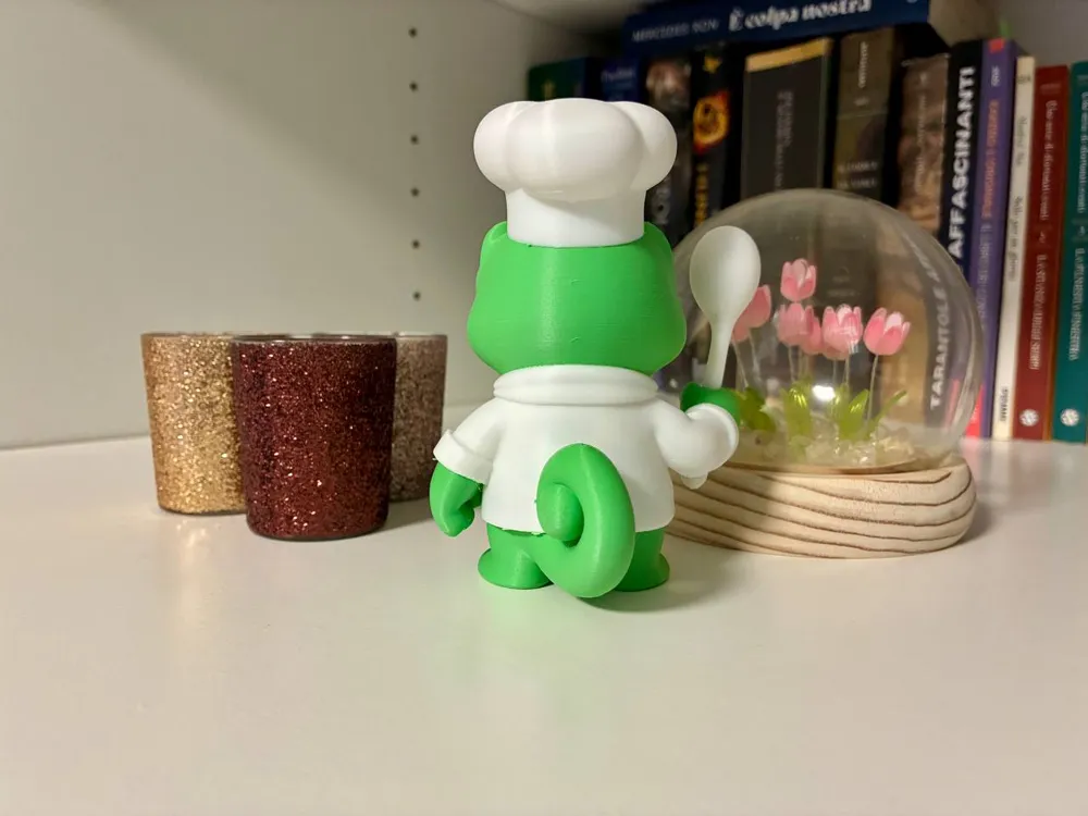 Chameleon chef by lucamoretti86 MakerWorld: Download Free 3D Models