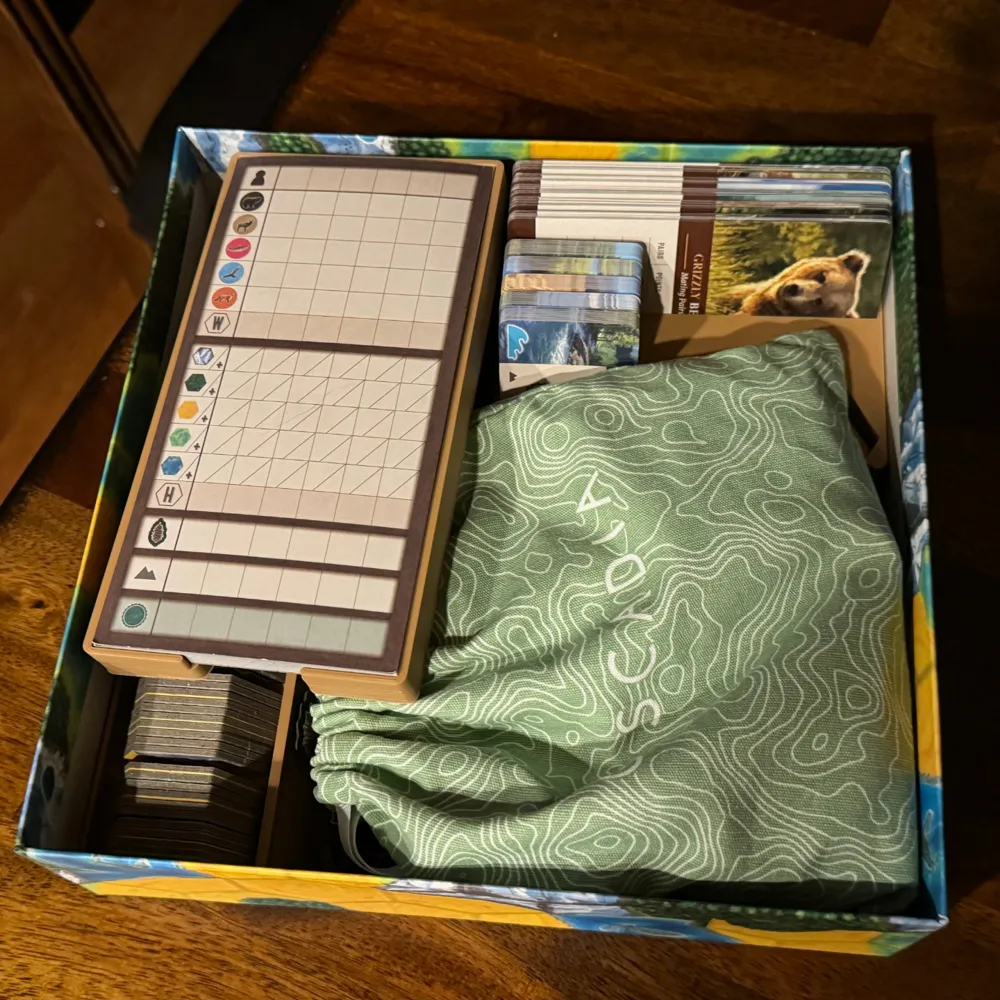 Cascadia Board Game Organizer (with Landmarks) by krayt dragon - MakerWorld
