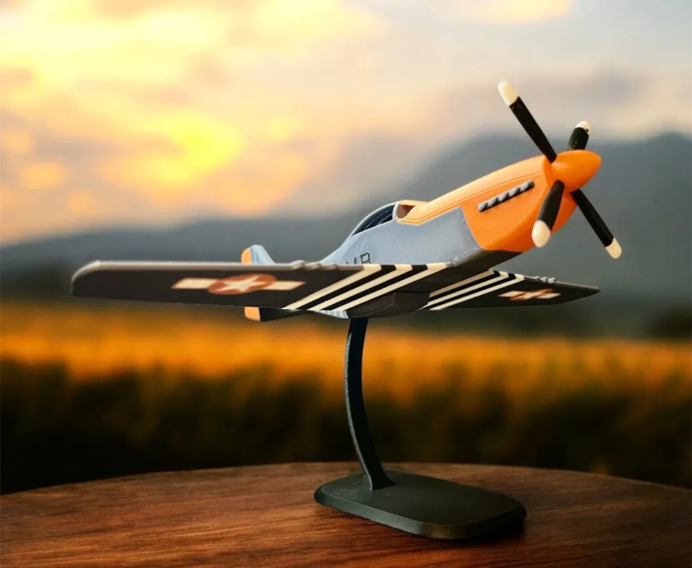 P-51 North American Mustang - Warbird P51 by Ligurio MakerWorld ...