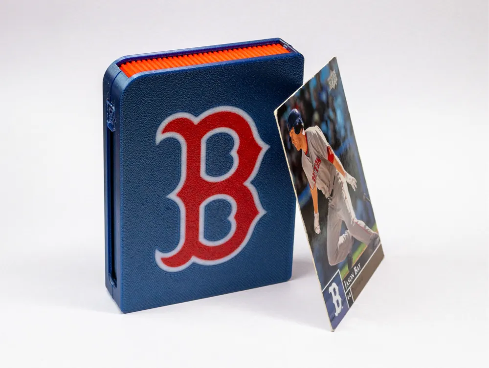 Baseball Card Box (Multiple Team Styles) by EYESTUDIO - MakerWorld
