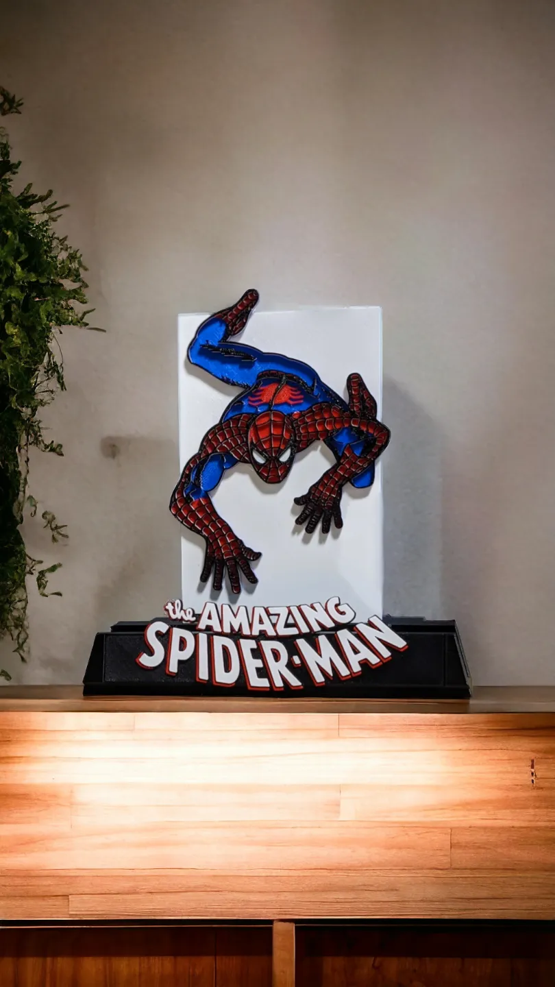 The Amazing Spiderman Stand - Free 3D Print Model - MakerWorld
