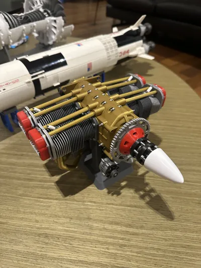 lycoming o360 airplane engine - Free 3D Print Model - MakerWorld