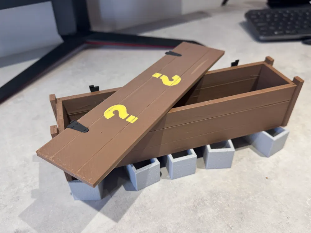 Zombies themed Mystery Chest / Mystery Box by Nick-c13277 MakerWorld ...