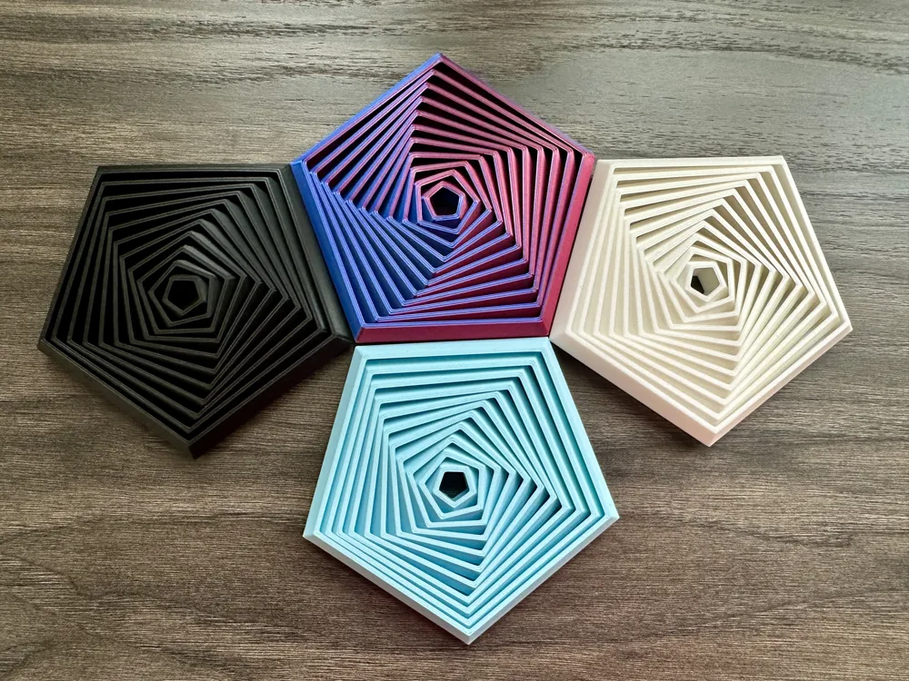 Flexi Pentagon Fidget by Austin H MakerWorld: Download Free 3D Models