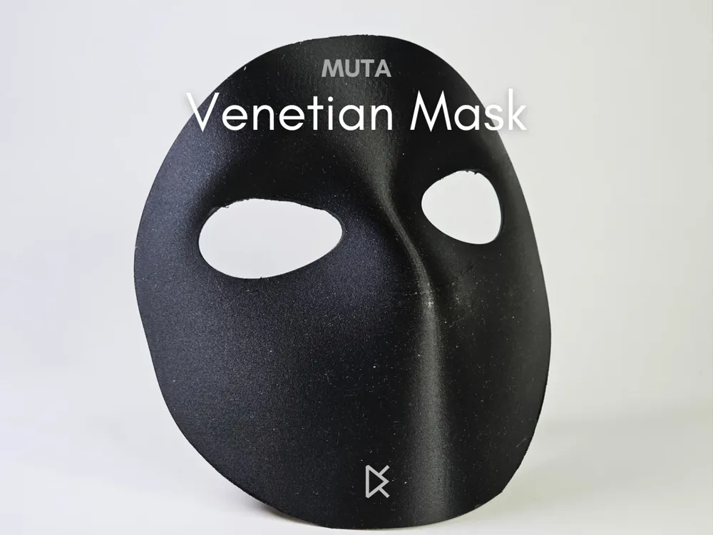 Muta – The Silent Venetian Mask by Alchemic Matter - MakerWorld