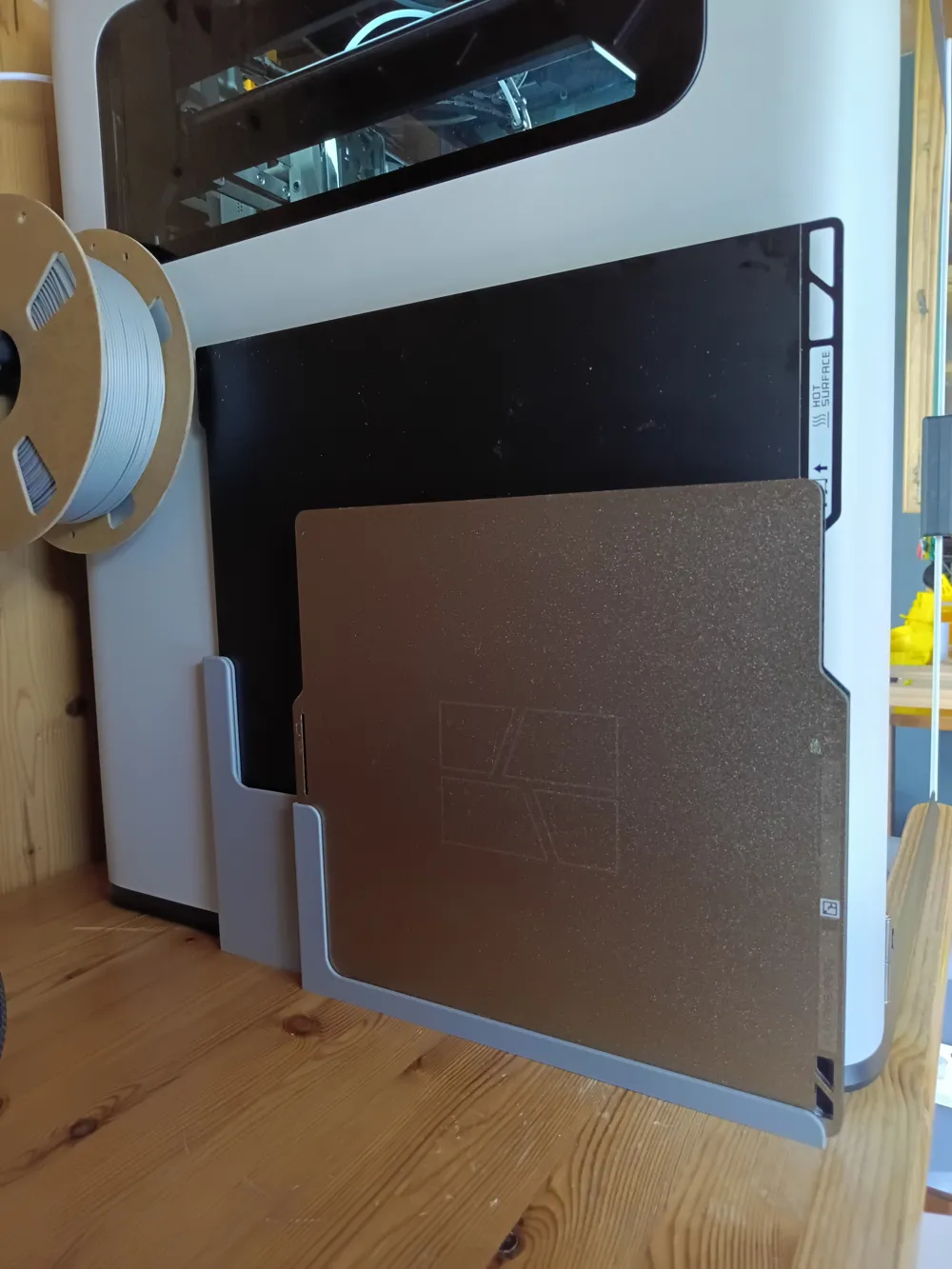 Build plate holder for H2D and A1, P1P, P1S, X1C - Free 3D Print Model ...