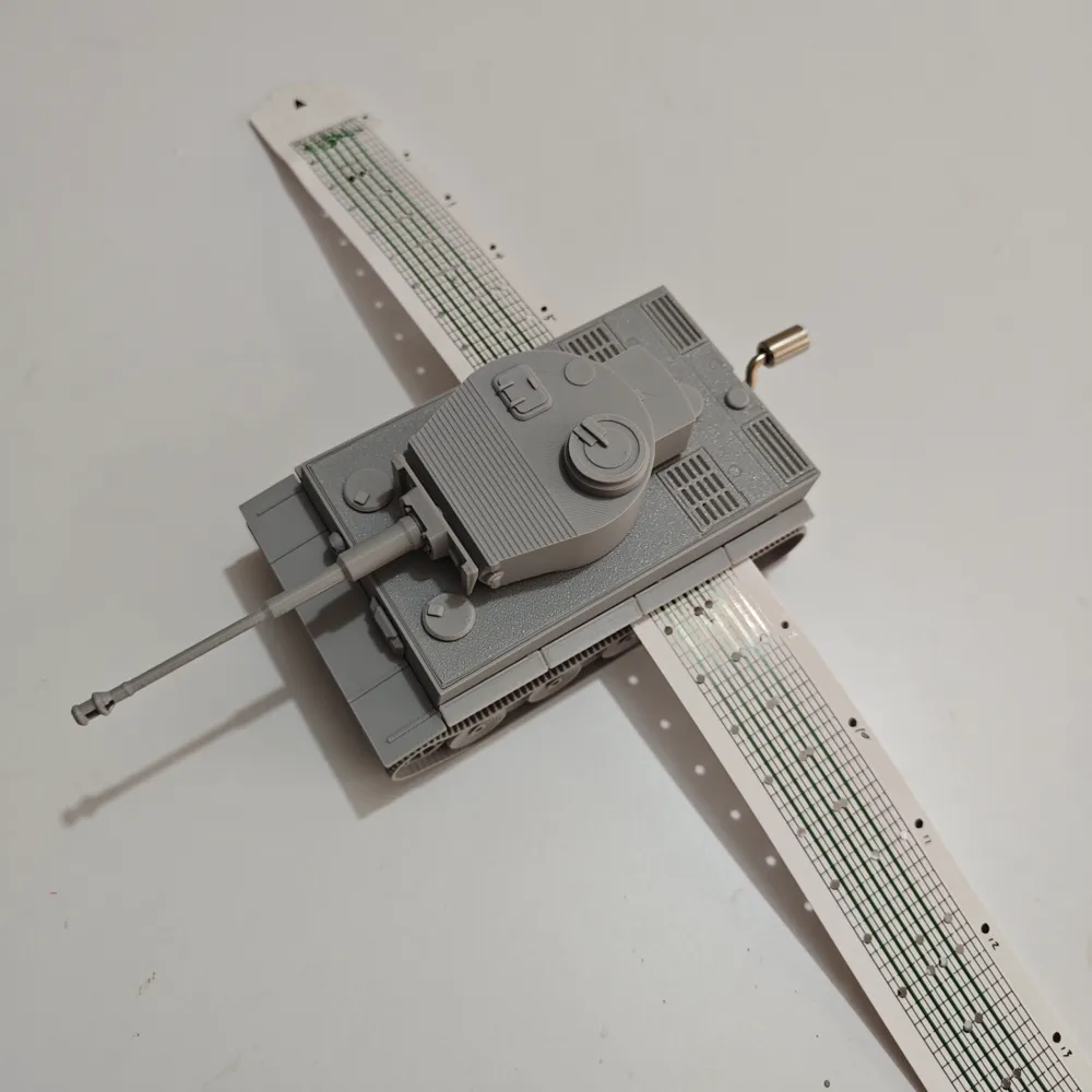 Tiger Tank Music Box by 5257 MakerWorld: Download Free 3D Models
