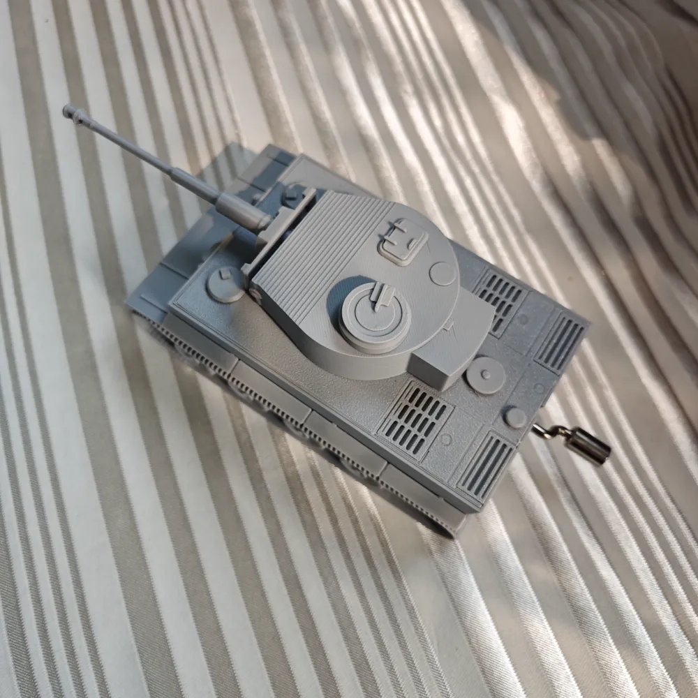 Tiger Tank Music Box by 5257 MakerWorld: Download Free 3D Models