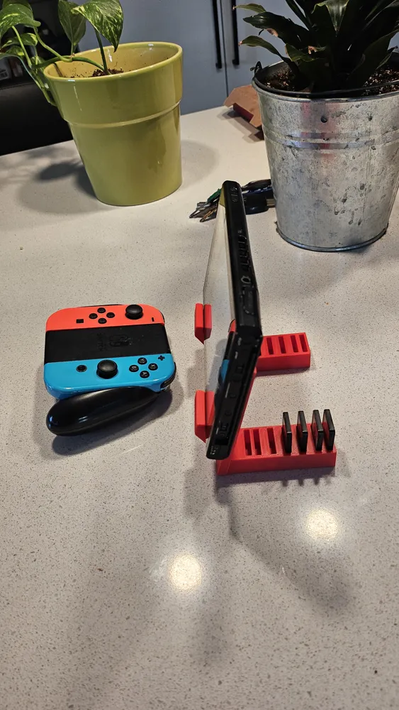 Nintendo 1&2 Switch Stand/Dock/Game Storage by Tommy Gun MakerWorld ...
