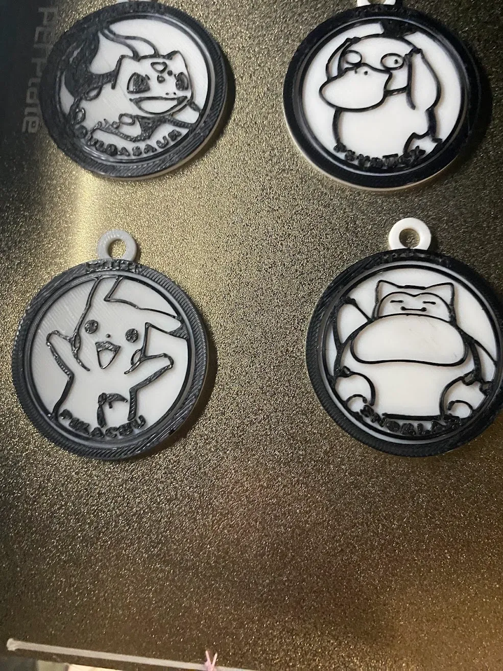 pokemons keychain by Enova 3D - MakerWorld