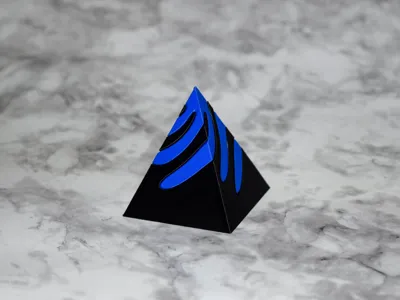 4D Impossible Passthrough Pyramid by F.E. DesignsMakerWorld: Download ...