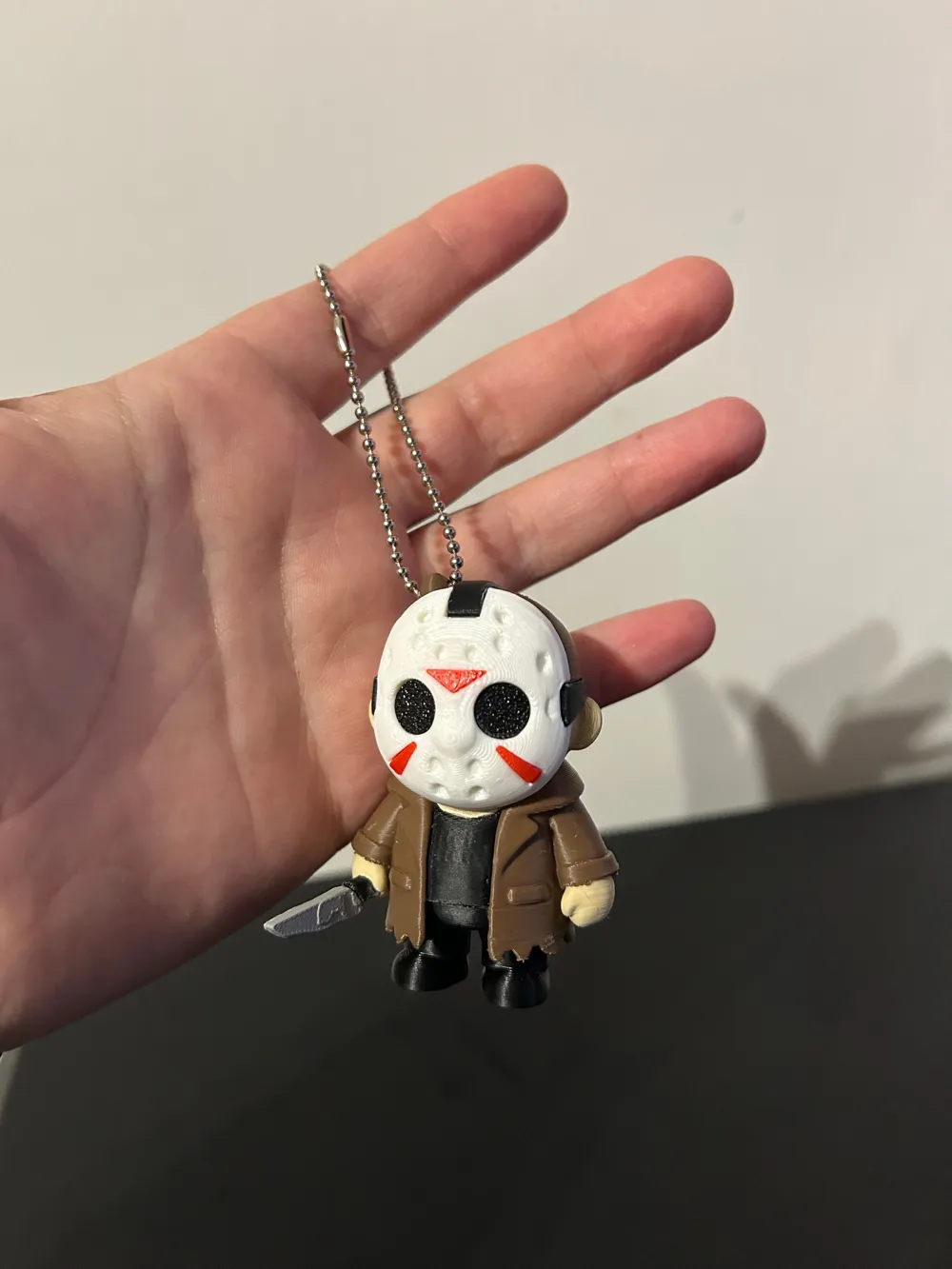 Mini Jason voorhees - No AMS - Keychain/Toy - Free 3D Print Model ...