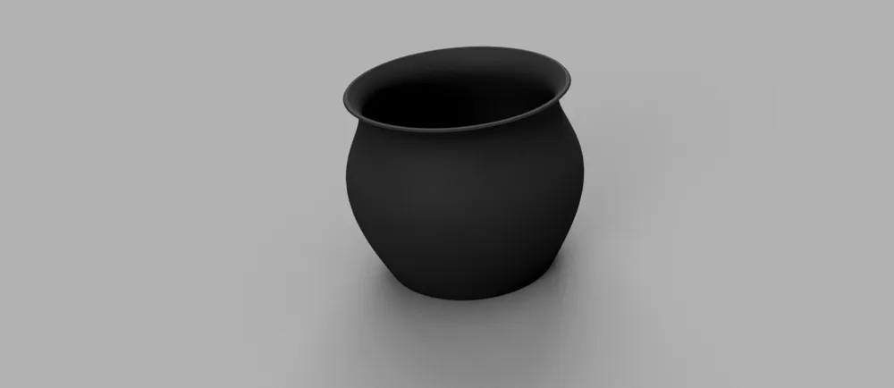 Simple Vase made with Forms by sleeky - MakerWorld