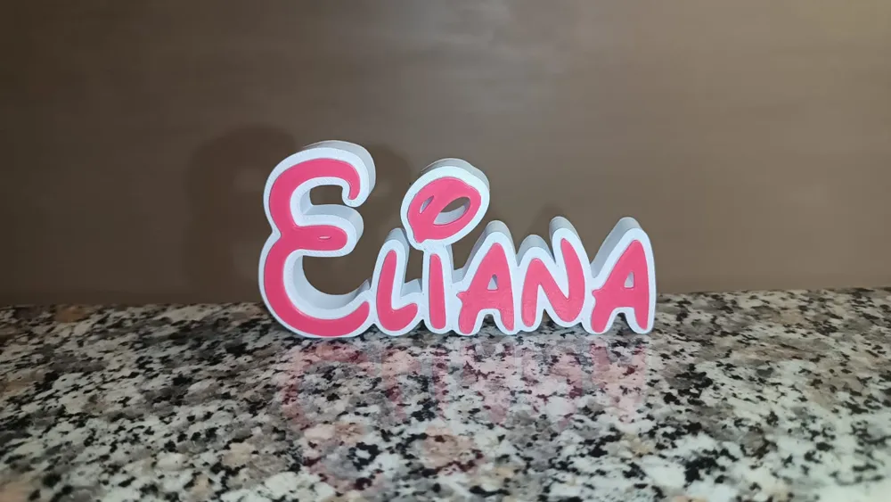 Eliana Disney Name Sign Decorated Room child Birth by Fabbiotto ...