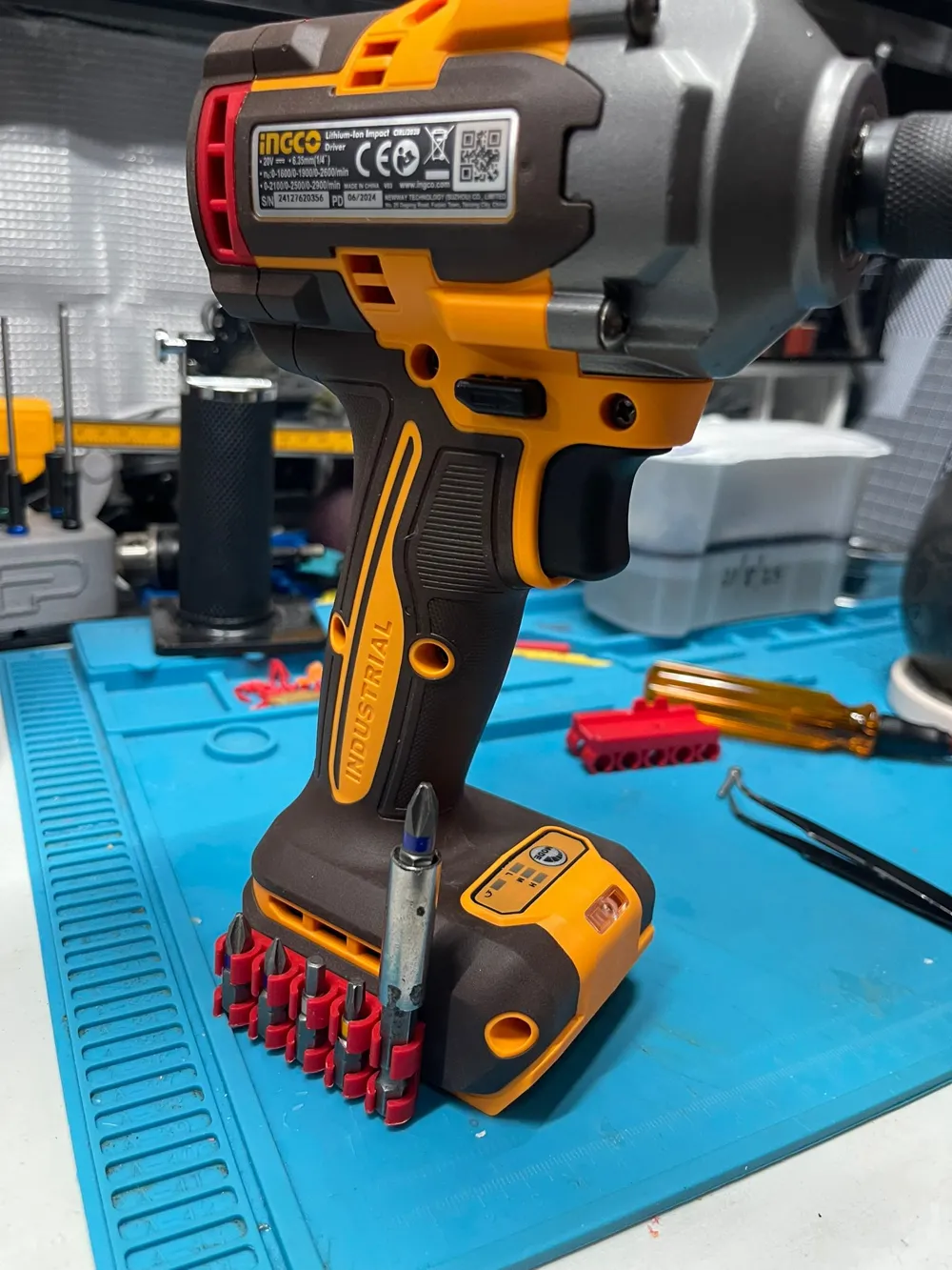 INGCO Powertool Bit Holder - Remix from DeWalt Remixed by raket queen MakerWorld: Download Free ...