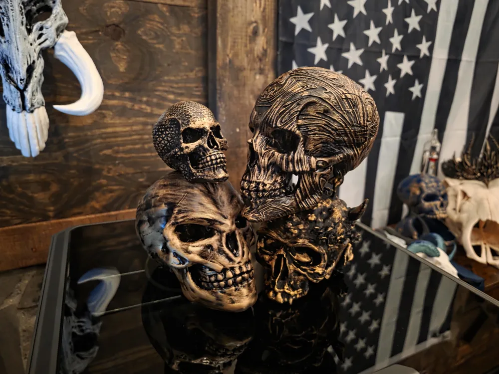 Skull Collection Vol 1 by DTM247 MakerWorld: Download Free 3D Models