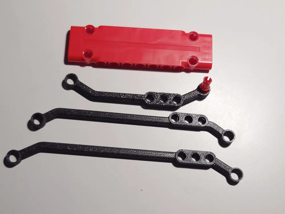 Steering link with ball joint 11, 13, 15, 17, 19L - Free 3D Print Model ...