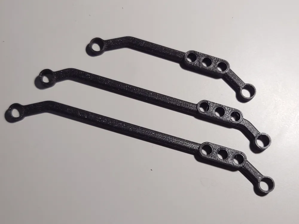 Steering link with ball joint 11, 13, 15, 17, 19L - Free 3D Print Model ...