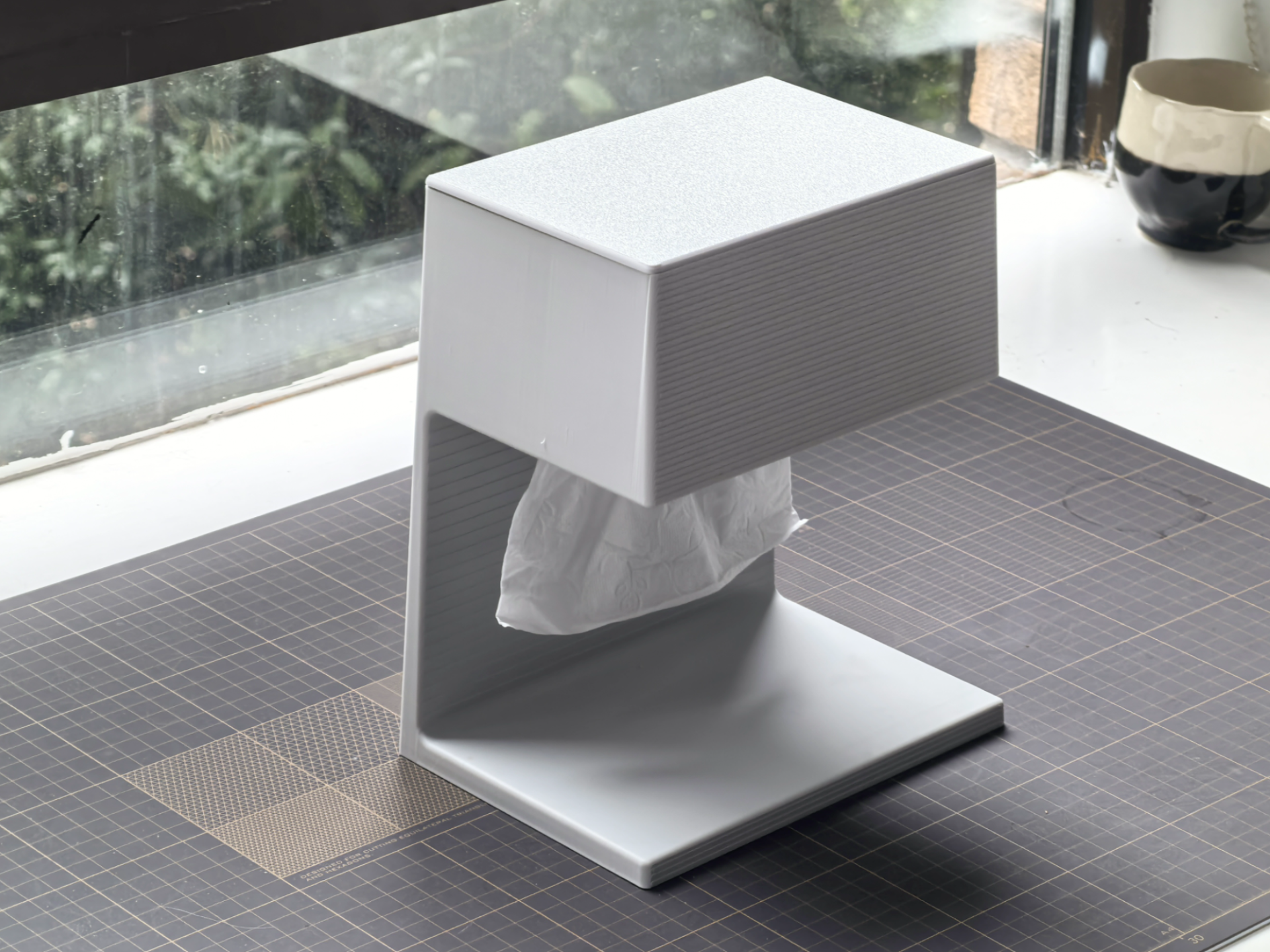 Inverted Elegance—The 'Endless Draw' Inverted Tissue Box by Jicaworks ...