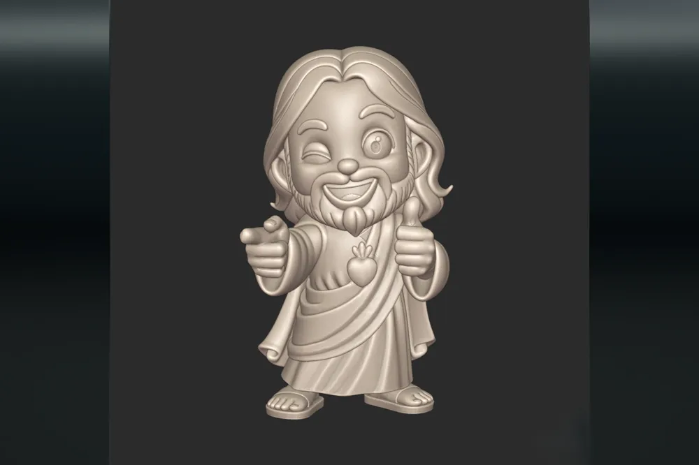 Jesus by sk.vrifle MakerWorld: Download Free 3D Models
