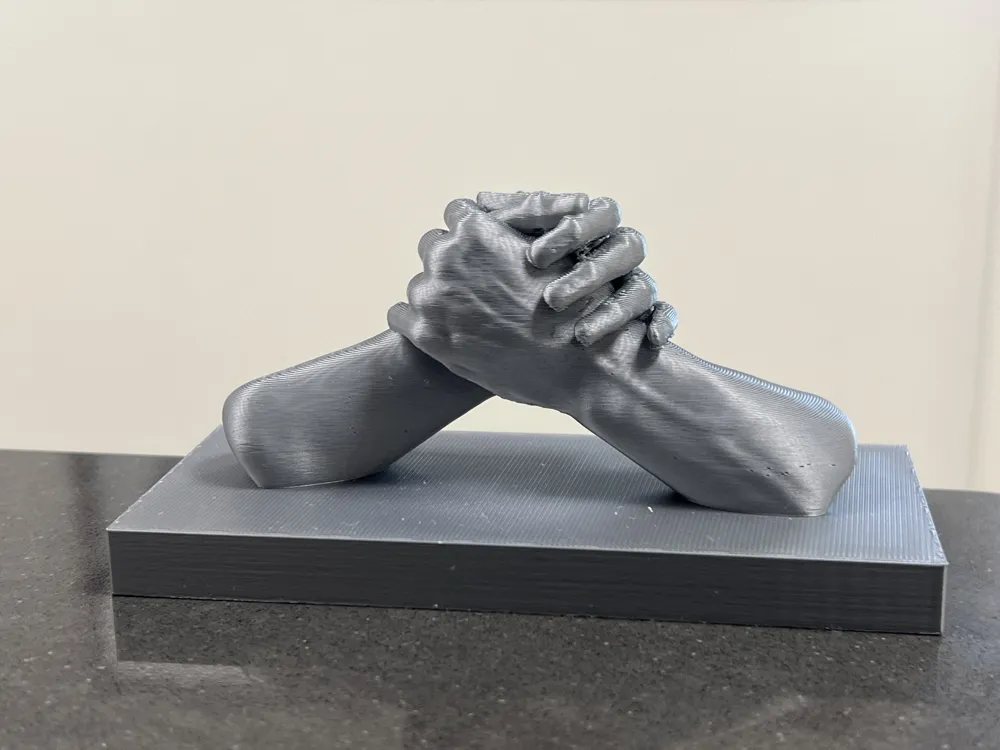 Hand Forearm Clasp - Free 3D Print Model - MakerWorld