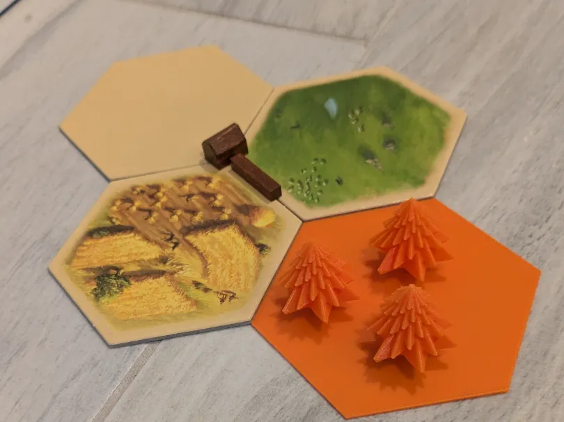 3D Catan Forest by A 3D printing shop - MakerWorld