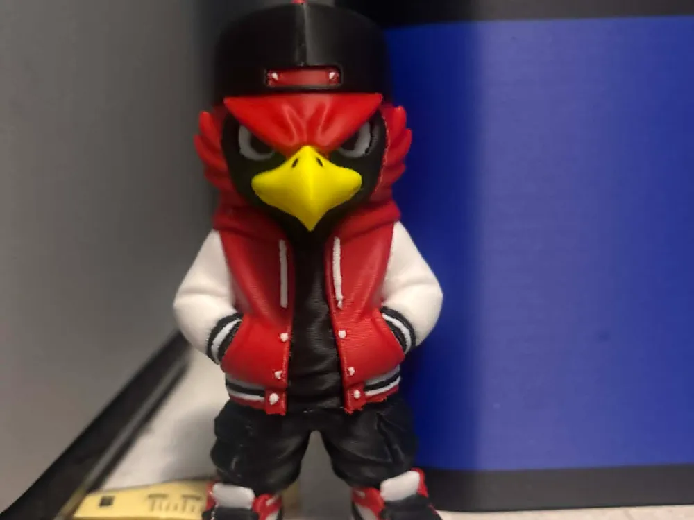 Urban Cardinal - Free 3D Print Model - MakerWorld
