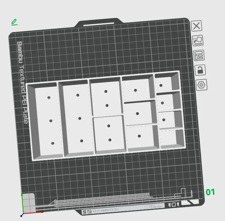 Pottery Tool Organizer with Drainage - Free 3D Print Model - MakerWorld