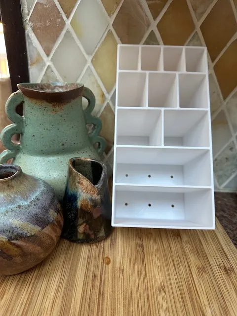 Pottery Tool Organizer with Drainage - Free 3D Print Model - MakerWorld