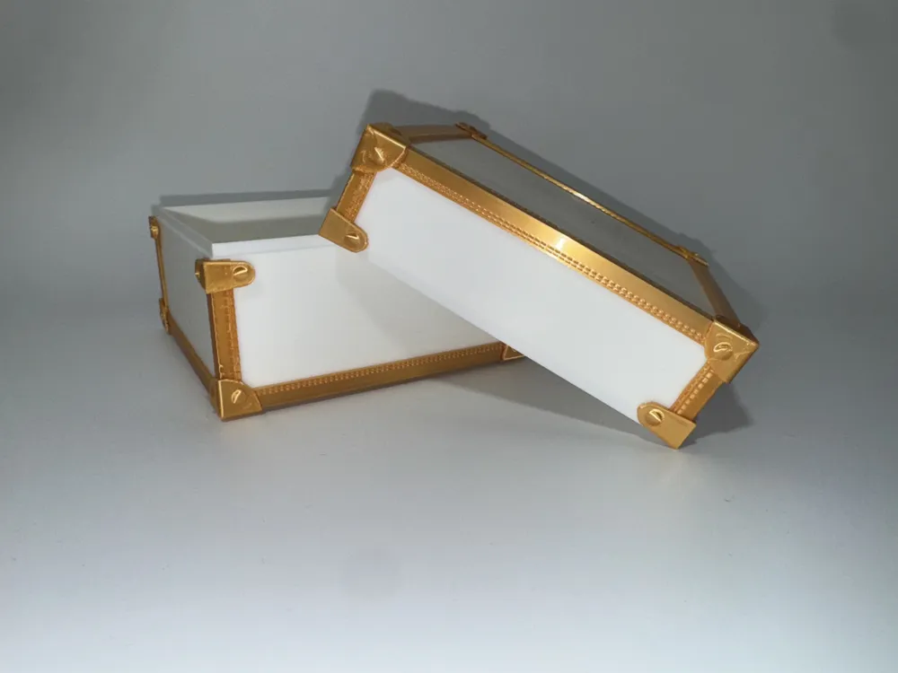 Fancy Stitched Storage / Gift Box - Free 3D Print Model - MakerWorld