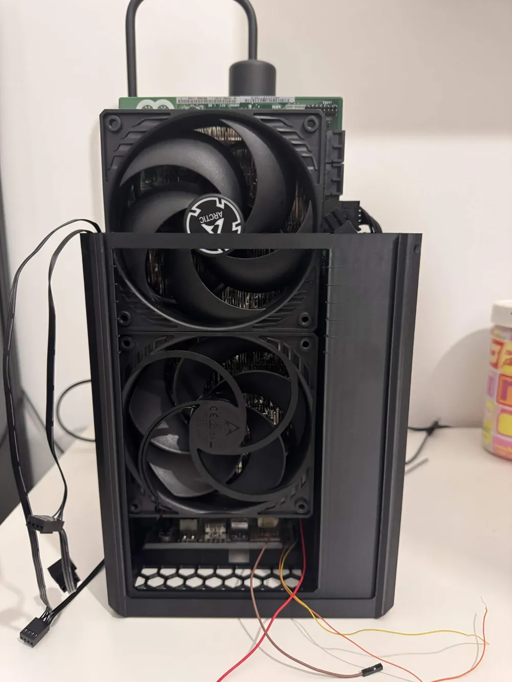 Dual 120mm Fan Bracket for Steam Machine - Free 3D Print Model - MakerWorld