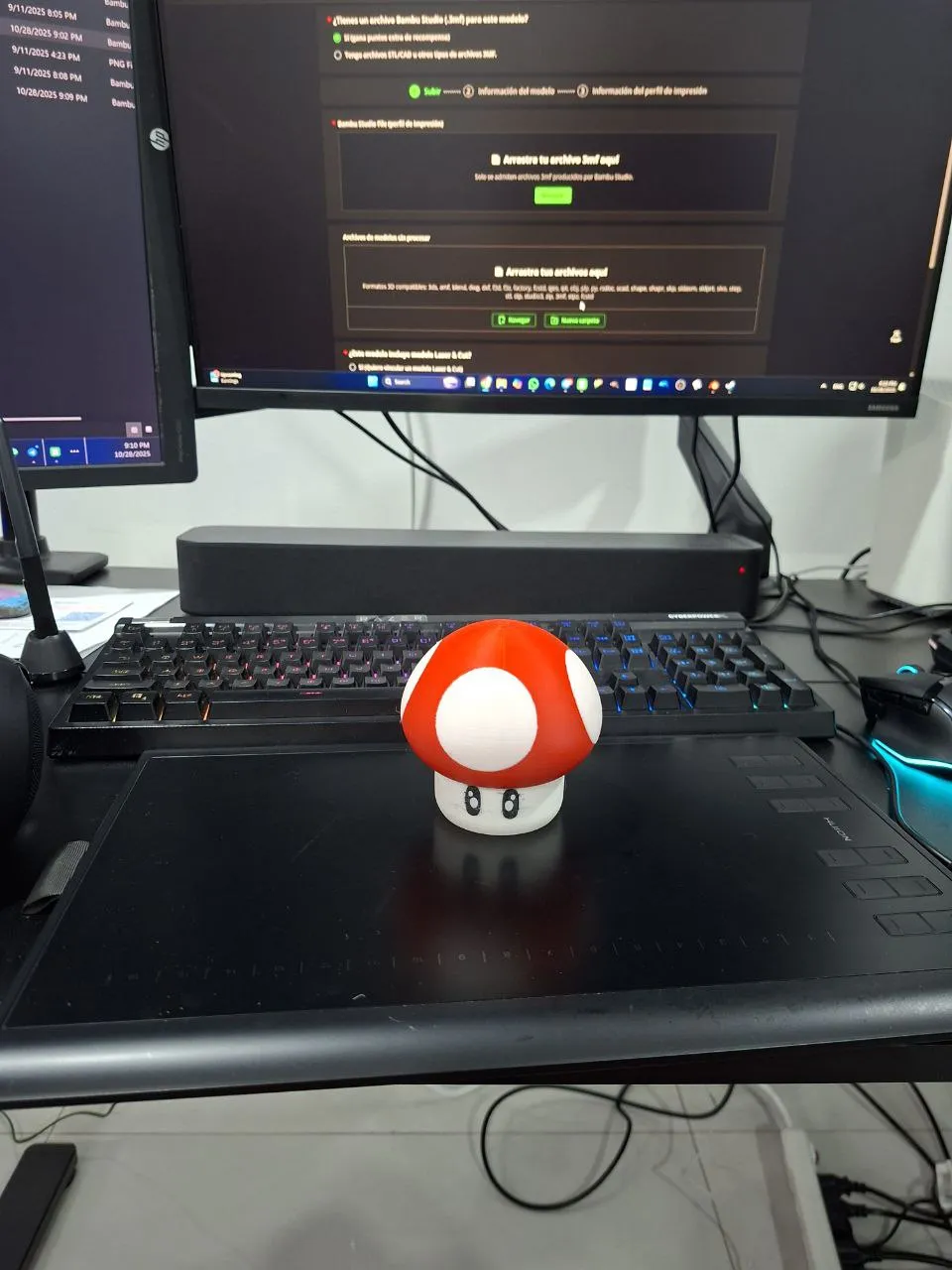 Mushroom Container by 3D Strato MakerWorld: Download Free 3D Models